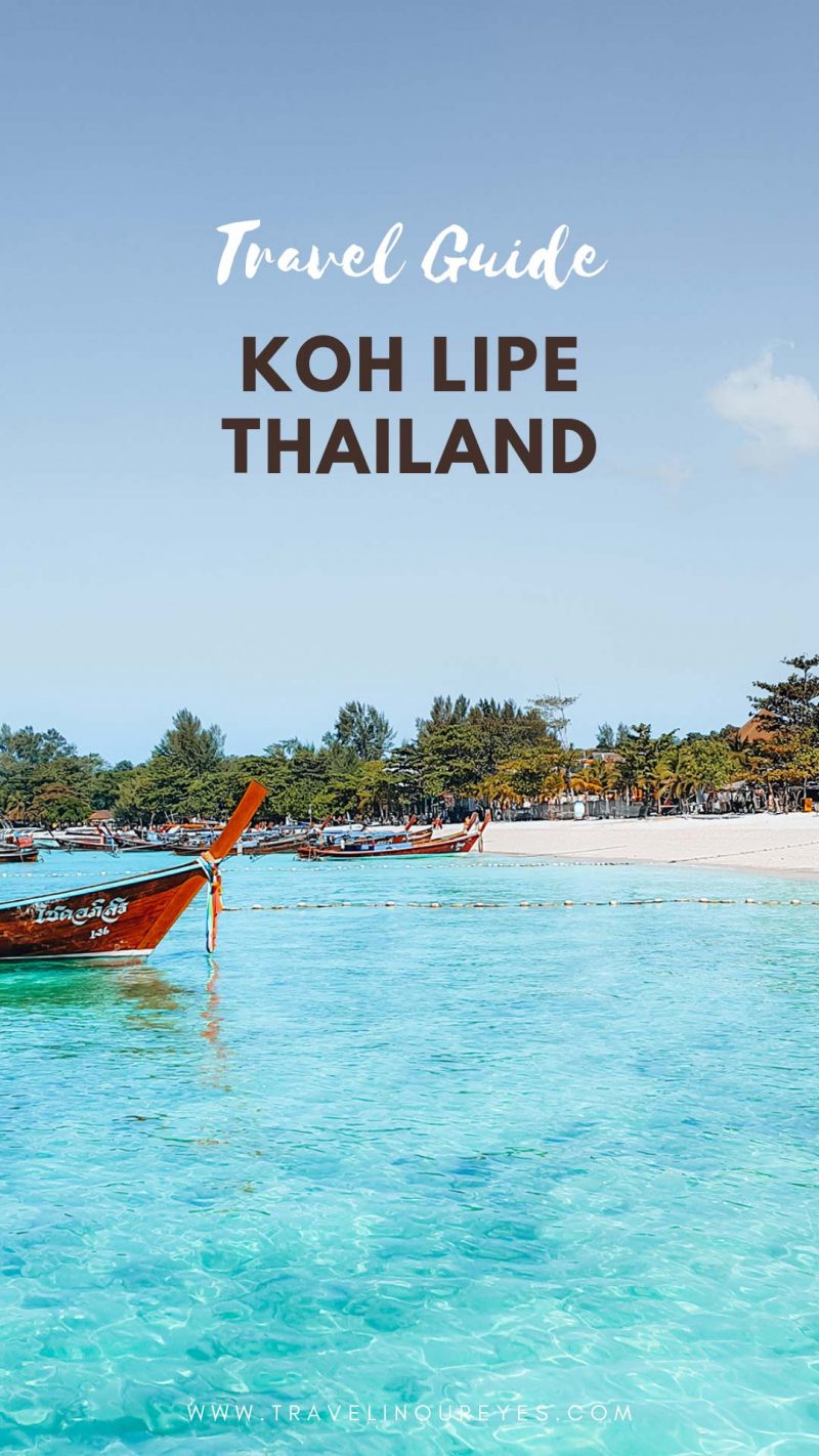 KOH LIPE TRAVEL INFORMATION FOR FIRST-TIMERS - Travel In Our Eyes